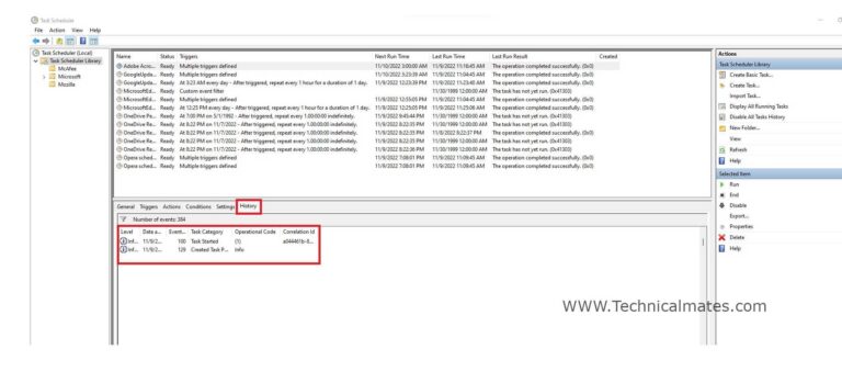 How to enable OR disable Task Scheduler history on Windows 11 How to enable OR disable Task Scheduler history on Windows 11